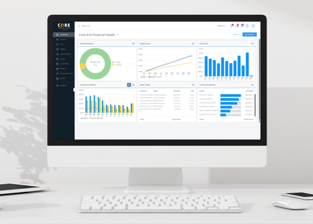BQE Core :Core is a simplified business management software for professional service firms ...